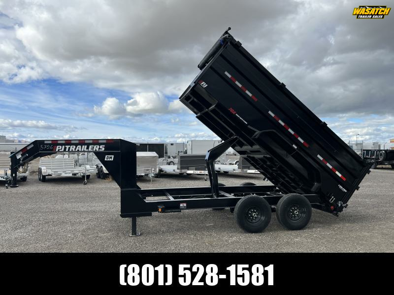 PJ Trailers 7x14 83" Low-Pro High Side (DM) Dump Trailer | Dump ...