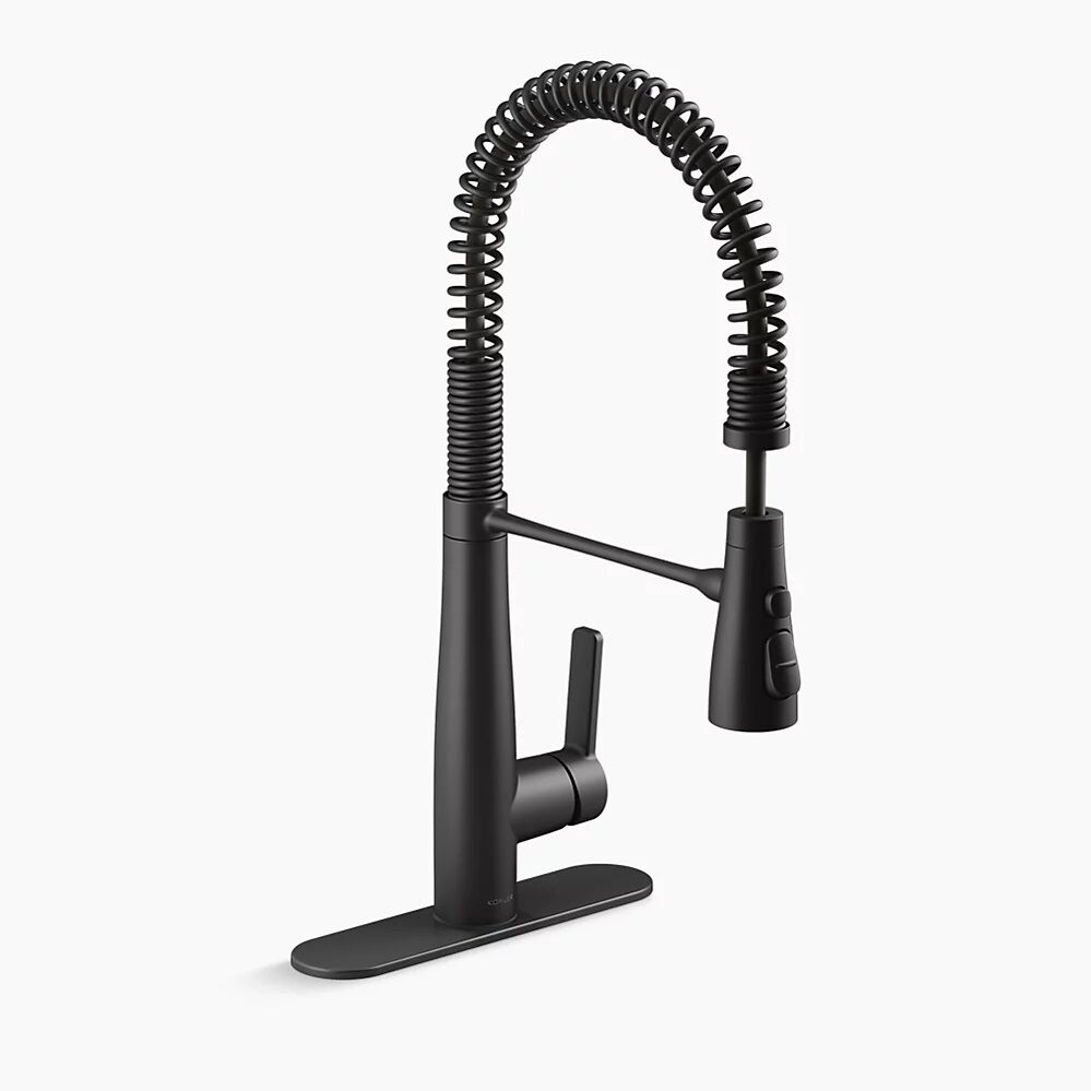 Kohler Vind Semi-Pro Pull-Down Kitchen Faucet #98896 | Plumbing ...