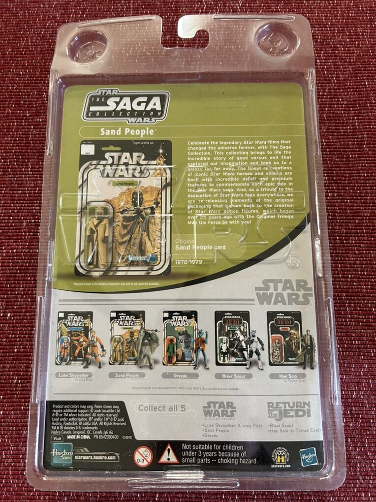 SAND PEOPLE SAGA STAR WARS Vintage Figure Retro | Action Figures | KSL ...