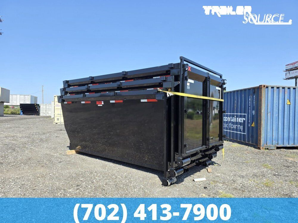 Maxx-D Roll Off Dumpster Bin 14 ft 6'0" Sides | Dump Trailers | KSL ...