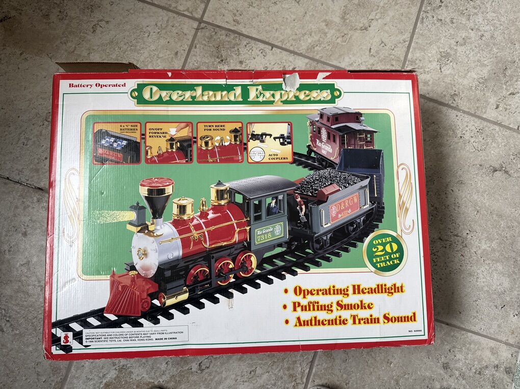 Battery Operated Train Set | Remote Control Vehicles Land/Water | KSL ...