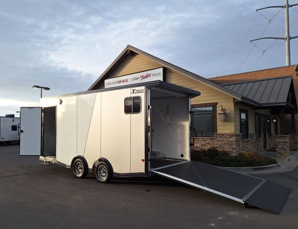 8x18 / 8.5x18 Enclosed Cargo .080 All Aluminum UTV/ATV Trailer Xpress ...