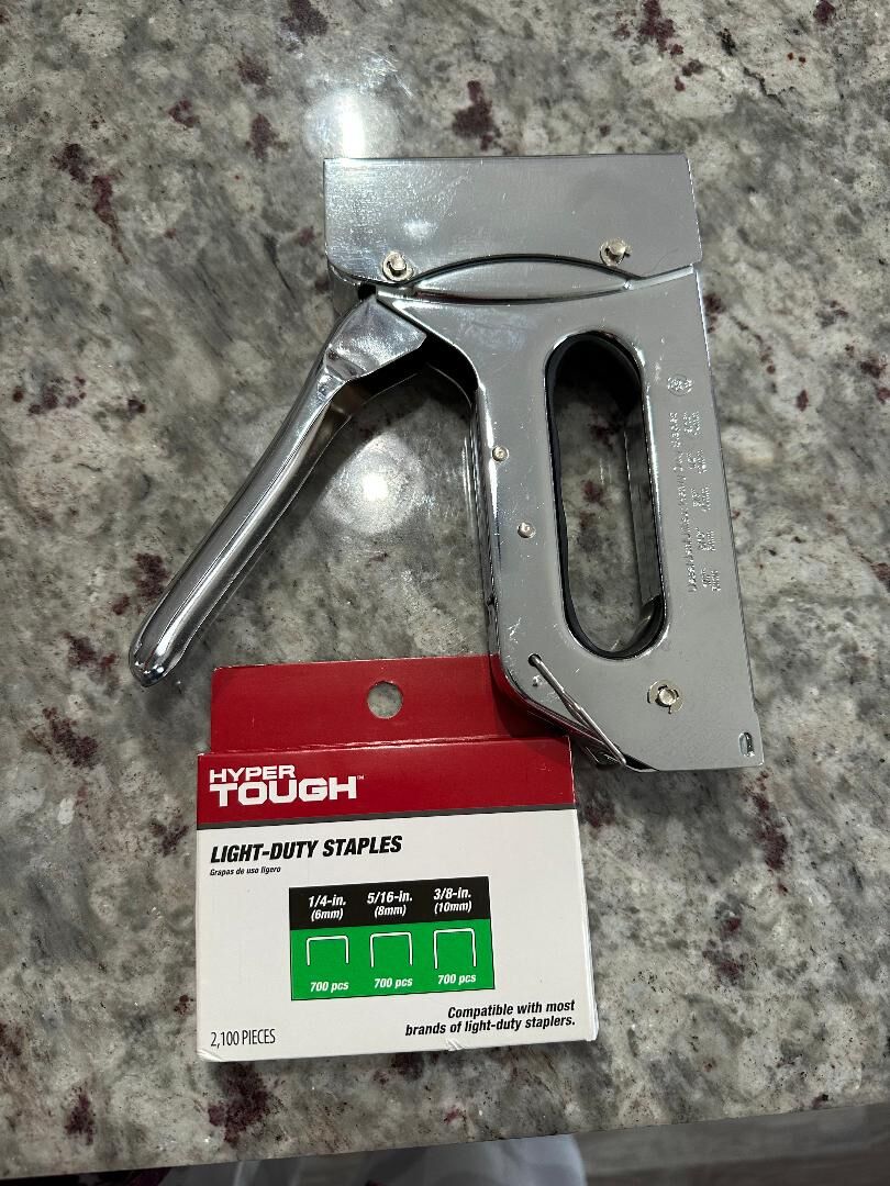 New Hyper Tough Heavy & Light Duty Staple Gun and staples | Arts ...