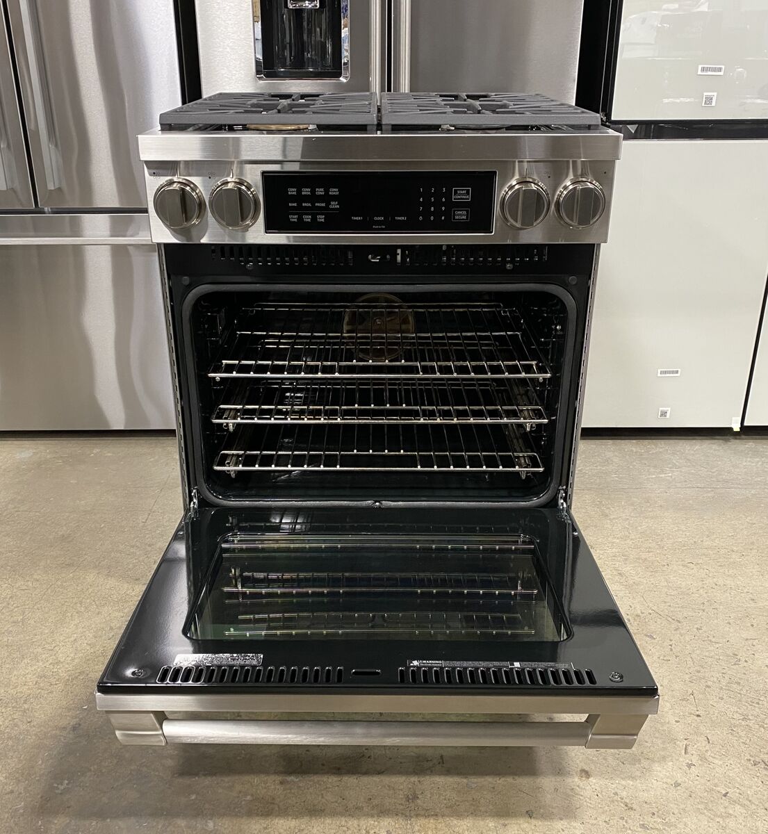 DACOR PRO STYLE 30 INCH DUAL FUEL STAINLESS STEEL RANGE | Stoves ...