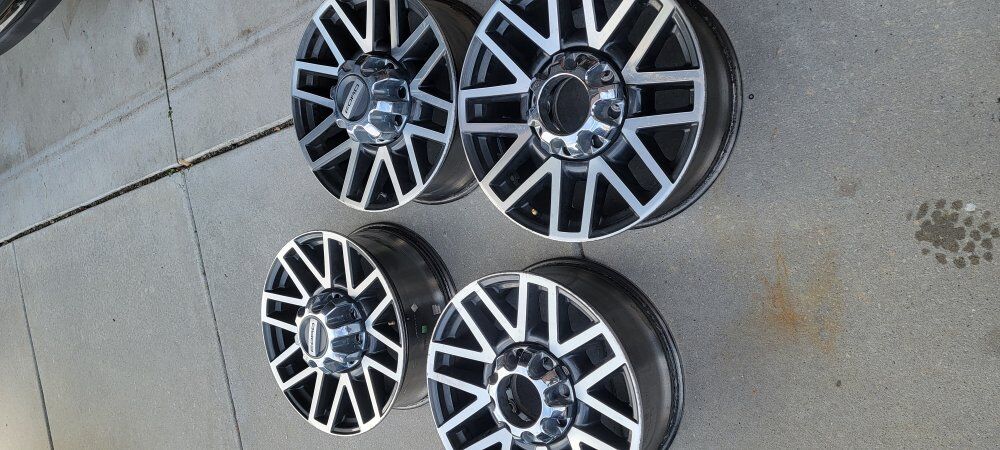 f350 20" wheels and center caps | Wheels and Tires - SUV/Trucks | KSL ...