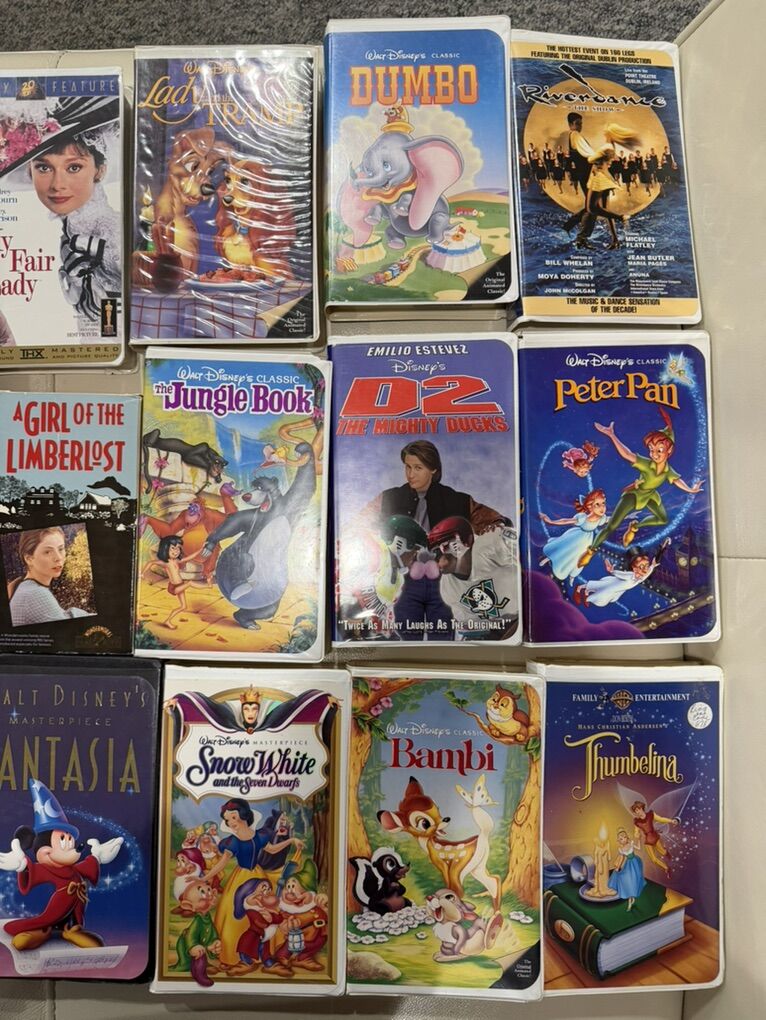 VHS/DVD/BlueRay TV and Movie Collection For Sale | Video Cassettes ...