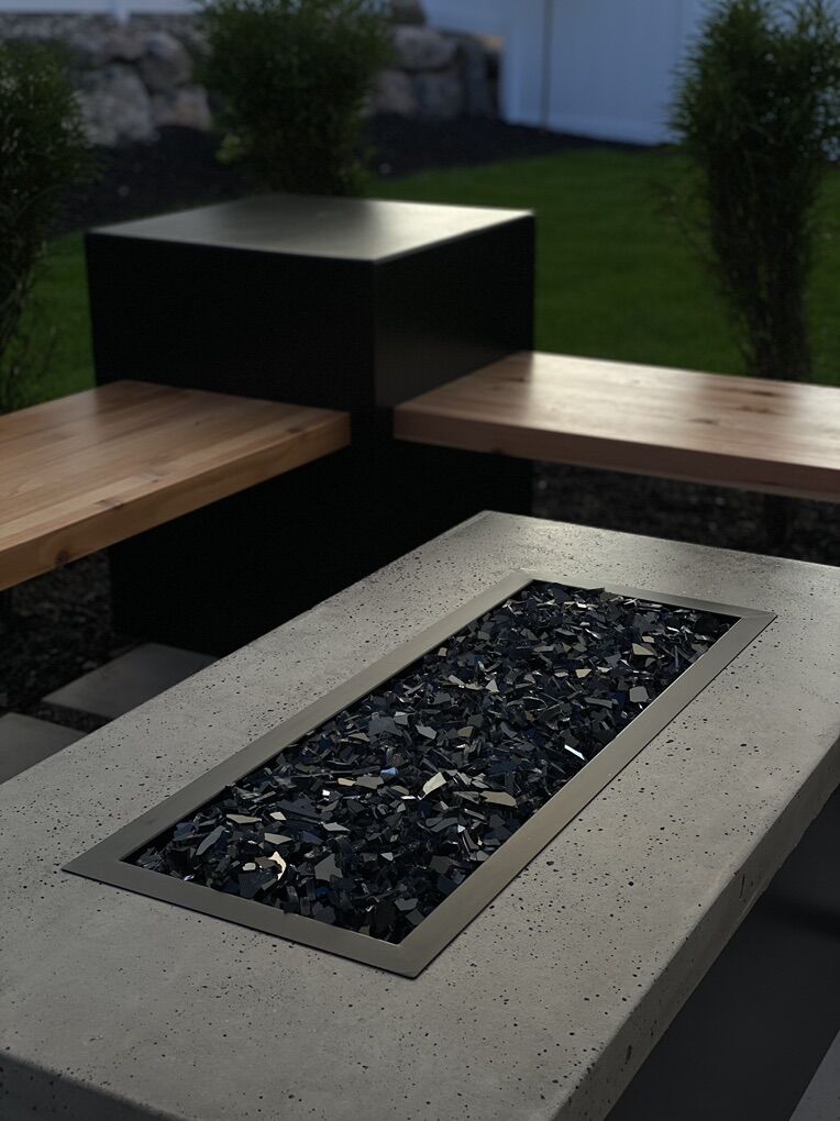 Luxury Fire Table / Fire feature | Patio Furniture and Grills | KSL ...