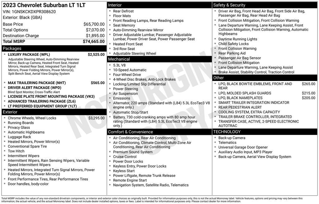 2023 Chevrolet Suburban LT in Provo, UT | KSL Cars