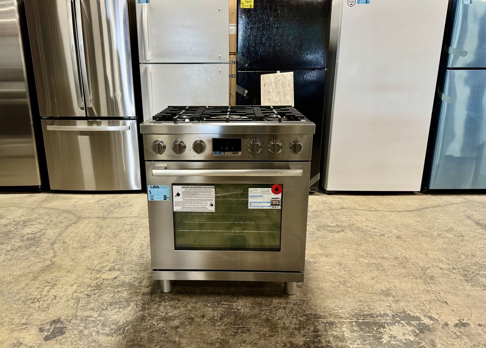 NEW BOSCH PRO STYLE GAS RANGE WITH 1 YEAR WARRANTY | Stoves, Ranges and ...