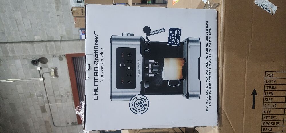 Chefman Craft Brew Espresso Machine - Silver | Kitchen | KSL Classifieds