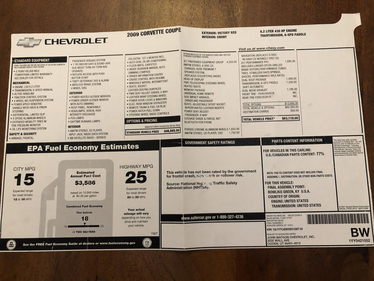 2009 Chevrolet Corvette 3LT in Washington, UT | KSL Cars