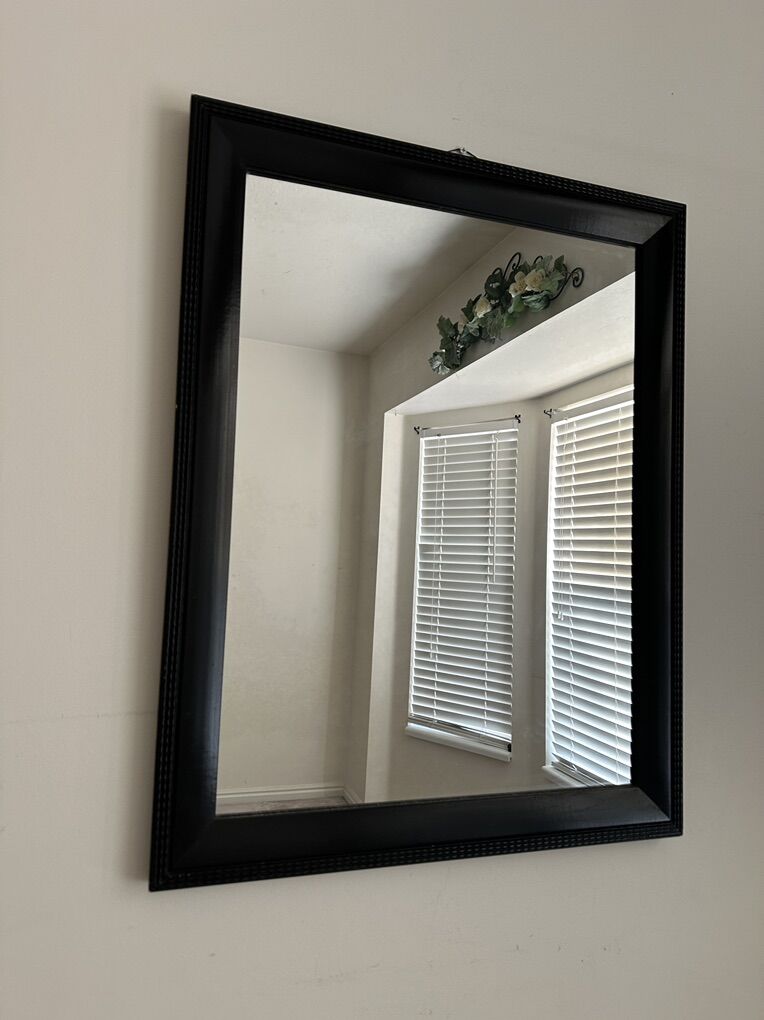 Nice Black Frame Mirror | Mirrors | KSL Classifieds