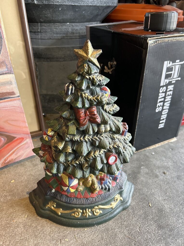 Vintage wright Studio Cast Iron Christmas Tree | Collectibles | KSL ...