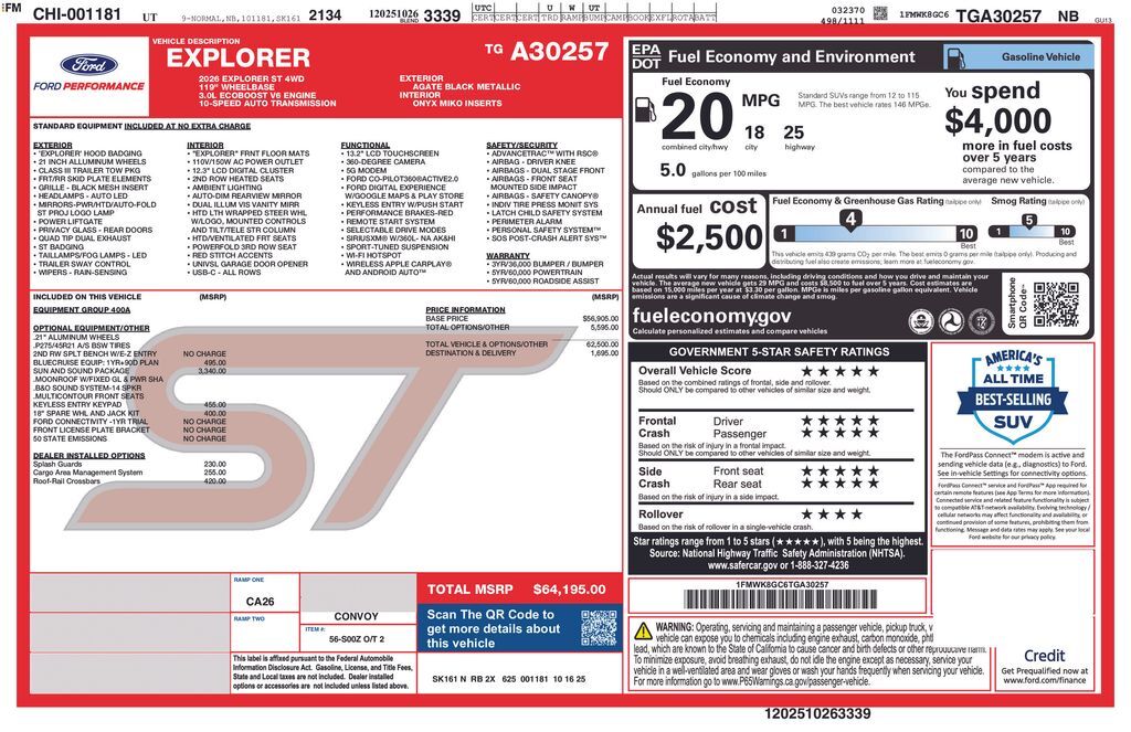 2026 Ford Explorer ST in Provo, UT | KSL Cars