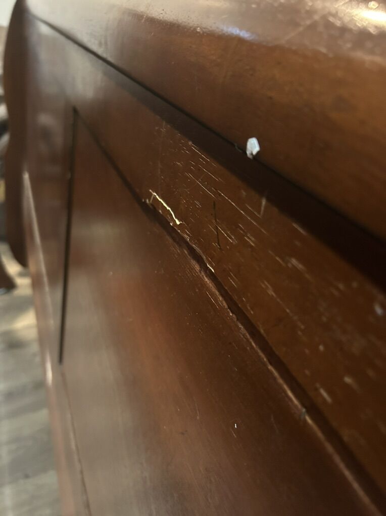 King-size Sleigh Bed Frame | FREE (items only, no businesses) | KSL ...