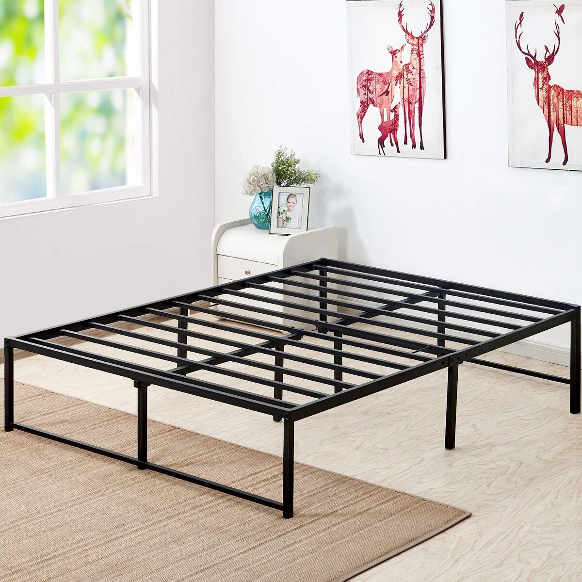 Queen size metal platform bed frame | Beds, Bed Frames | KSL Classifieds