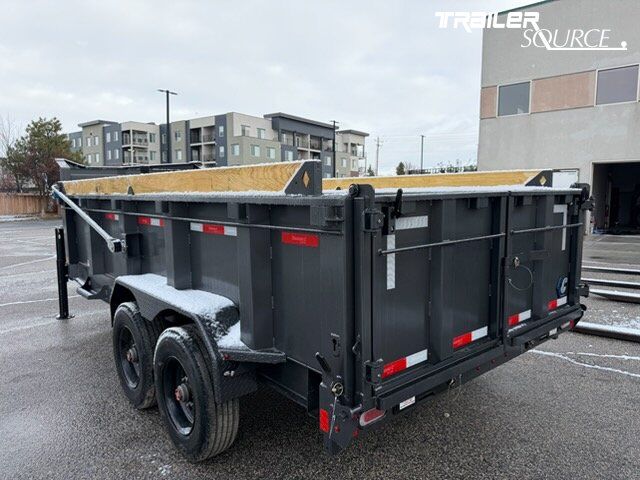 Diamond C LPT-GN 210 Gooseneck 7x16 ft Dump Trailer 32" Sides 23K GVWR ...