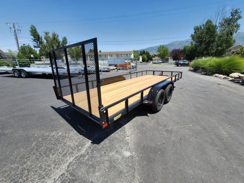 NEW MODEL: 2025 Wasatch Built Trailers 7X18 7K Utility Trailer ...