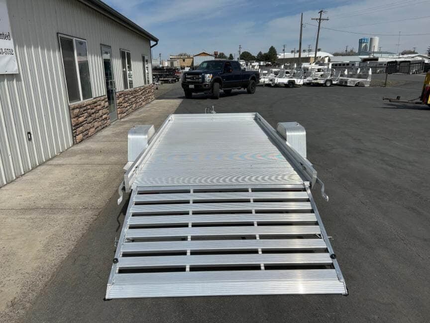 2026 Aluma 6812H-S-TG 69' x 12' 3' Aluminum Utility Trailer 3K Tailgate ...