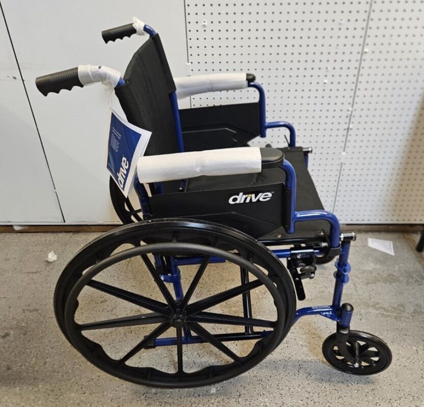 Drive Medical - 20 In Blue Wheekchair- New | Medical Equipment | KSL ...