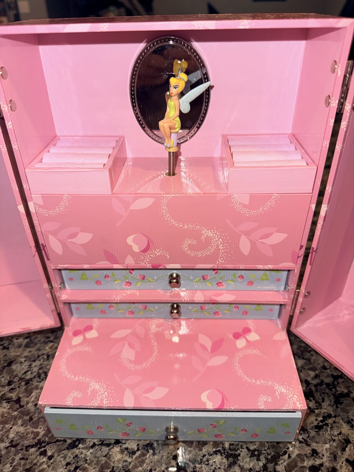 Disney Tinker Bell Jewelry Box | Jewelry, Gems, & Watches | KSL Classifieds