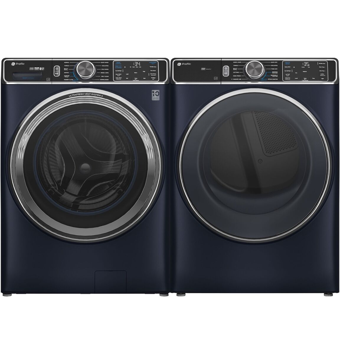 NEW GE FRONT LOAD WASHER AND DRYER SET WITH 1 YEAR WARRANTY | Washers ...