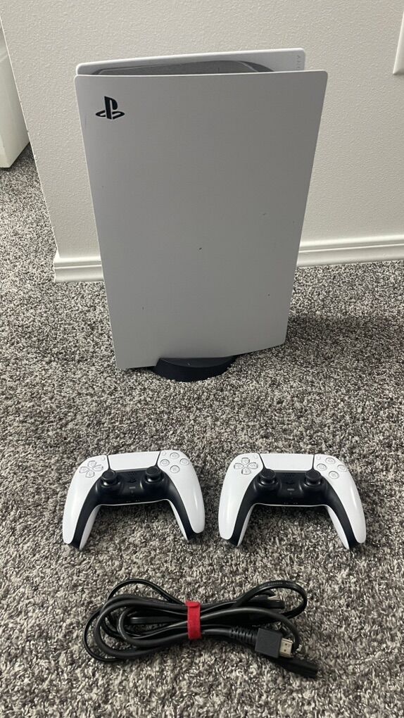 PS5 Console (Disc Edition) With 2 Controllers | Playstation Games and ...