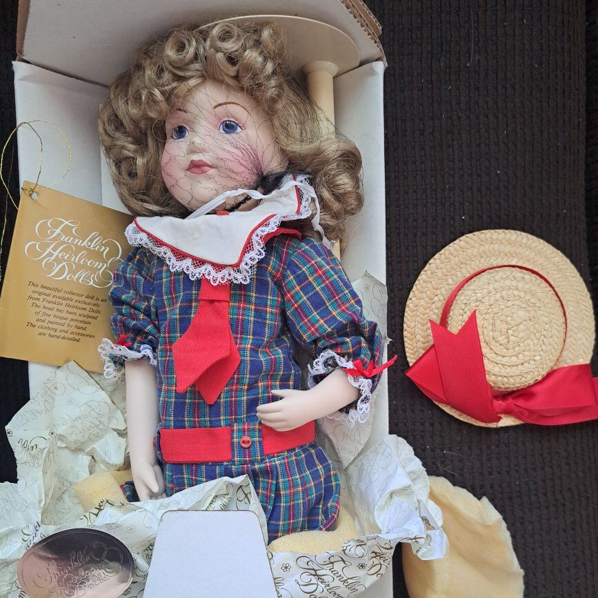 Brand new Franklin Heirloom Doll | Dolls | KSL Classifieds