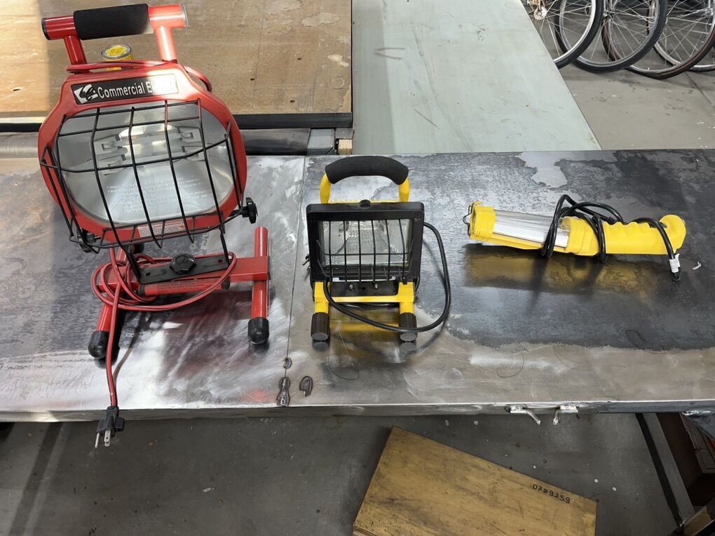 500 W Halogen Work Lights and LED Work Light | Shop Tools | KSL Classifieds
