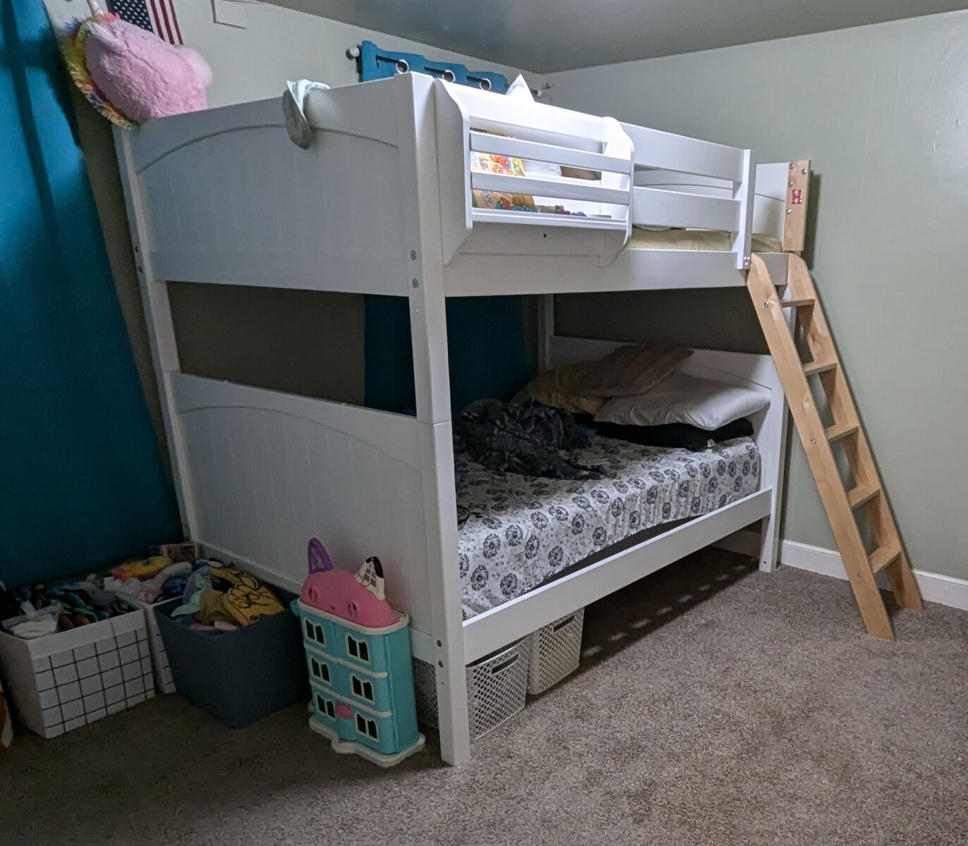 Maxtrix queen sized bunk bed with ladder | Beds, Bed Frames | KSL ...