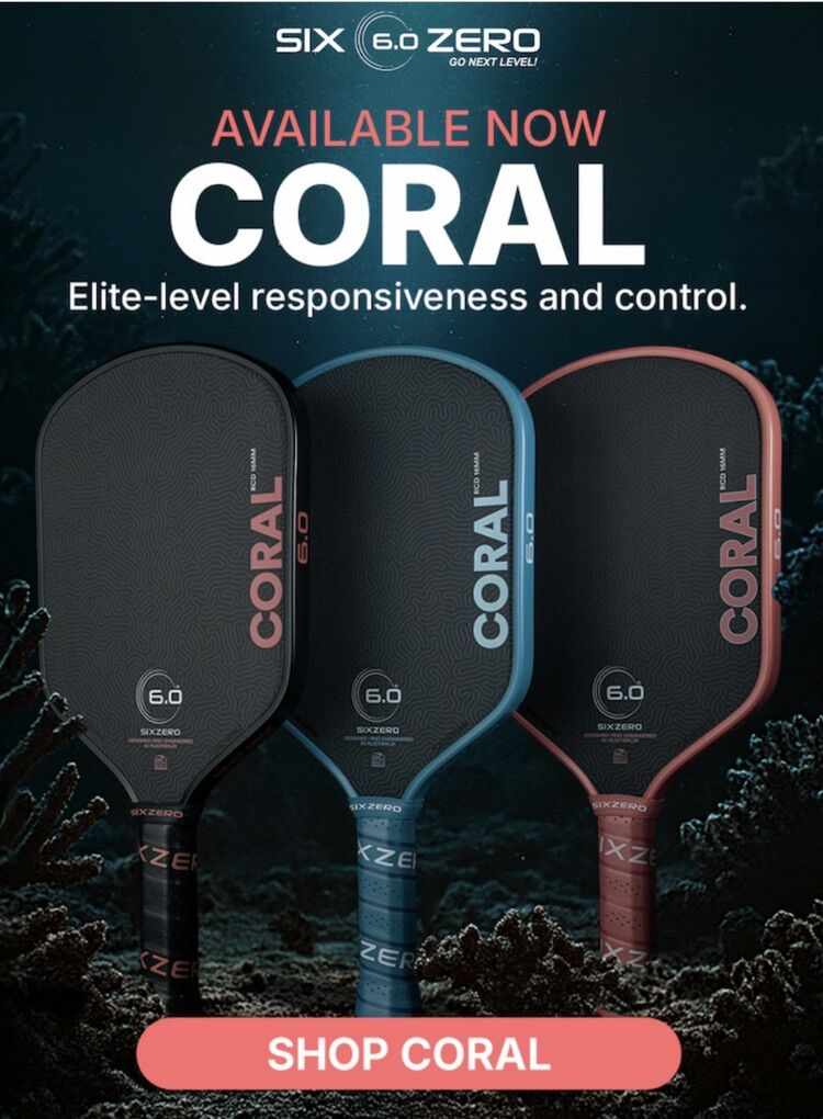 Coral SIX ZERO NEXT GEM I Have Black Opal/Ruby Pro | Pickleball ...