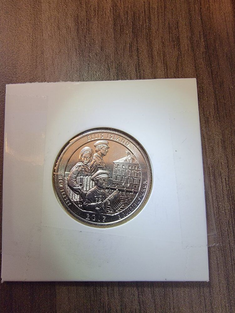 2017 ellis Islands quarter uncirculated defect. | Coins & Stamps | KSL ...