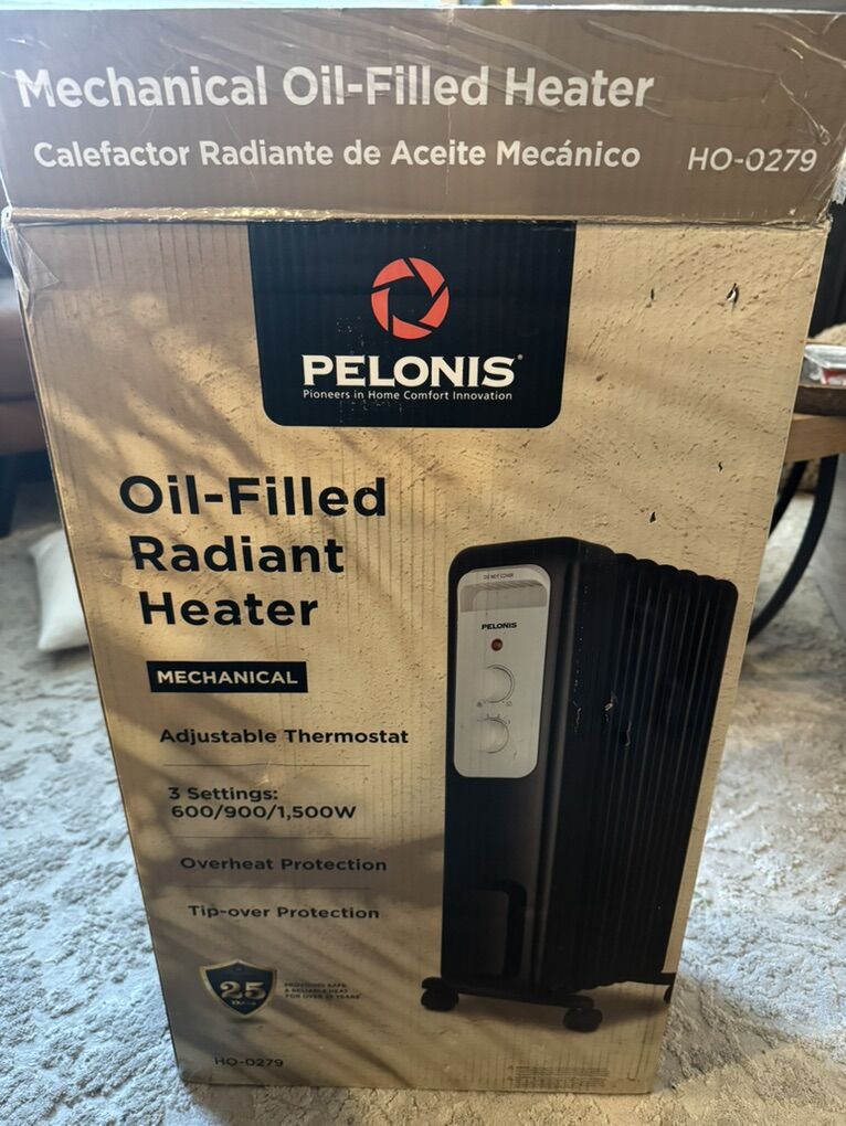 Pelonis Oil Filled Radiator | Heating and Cooling | KSL Classifieds