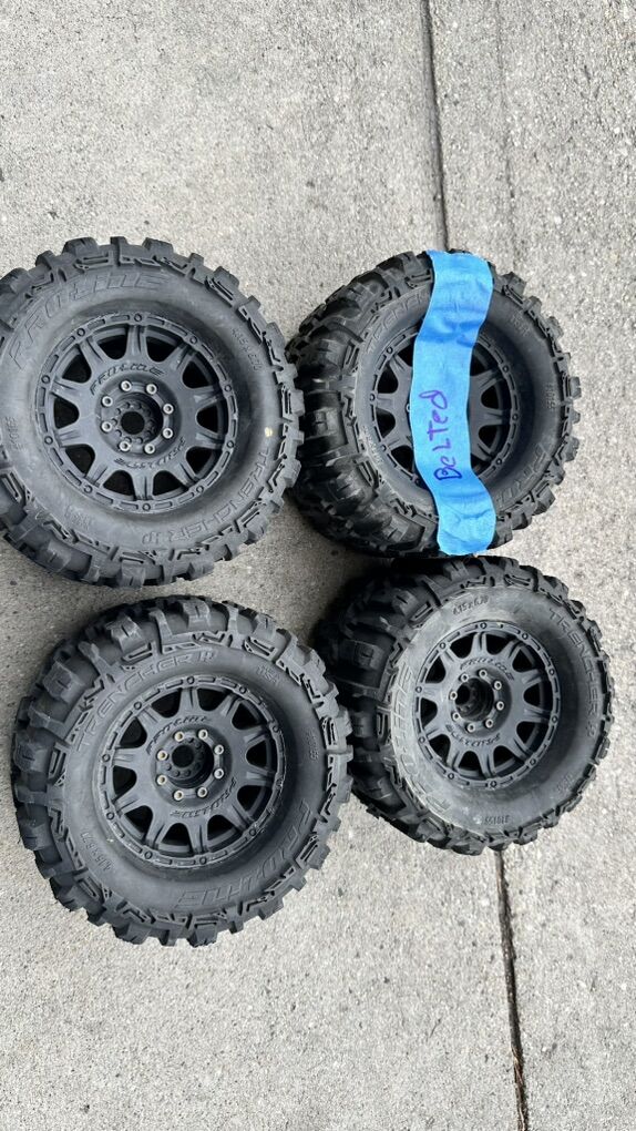 Proline Trenchers Belted 17MM Hex Tires | Remote Control Vehicles Land ...