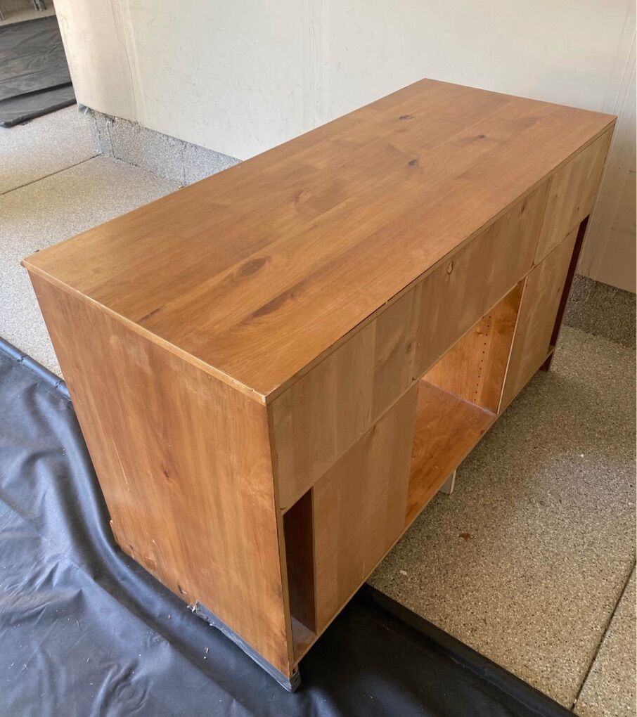 Custom Solid Hardwood TV Console / Sideboard Hutch | Dressers | KSL ...