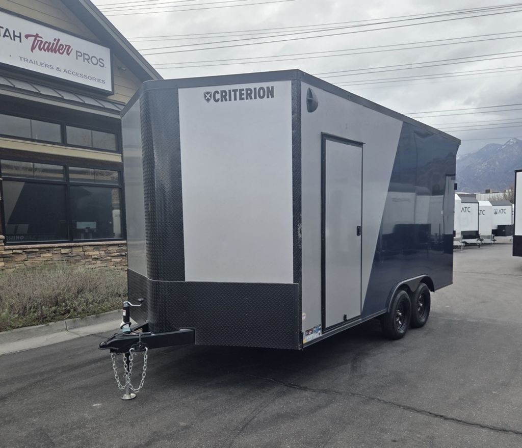 8x16 / 8.5x16 .080 aluminum exterior enclosed cargo trailer Criterion ...