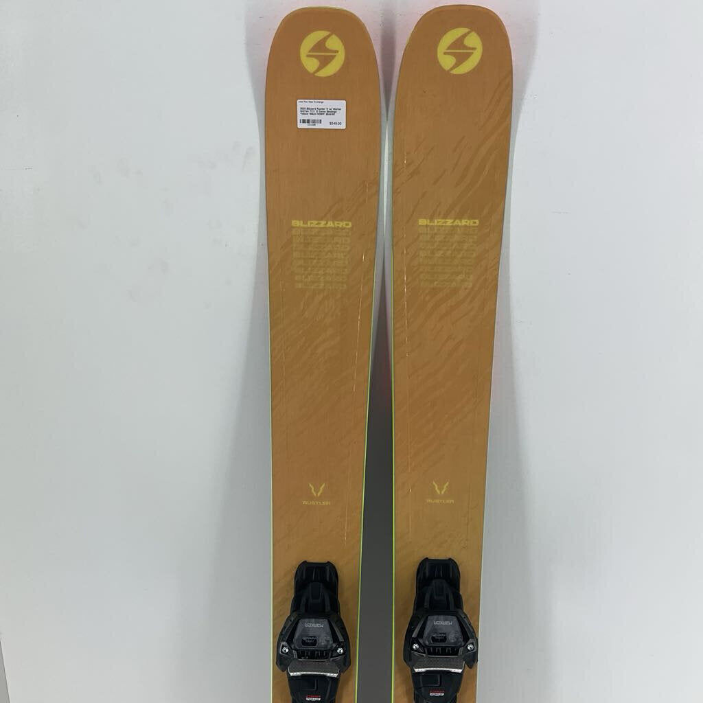 2025 Blizzard Rustler 11 w/ Marker Griffon TCX 13 Demo Bindings ...