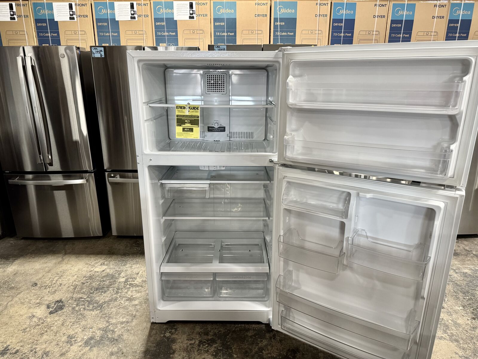 NEW GE TOP FREEZER REFRIGERATOR | Refrigerators & Freezers | KSL ...