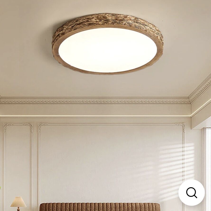 13 Round Stone Mount Ceiling Light | Light and Electrical Fixtures ...