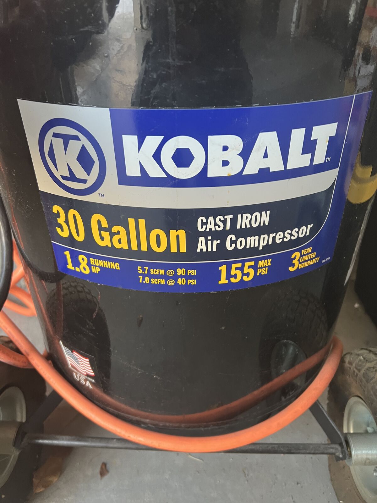 Kobalt Air Compressor 30 gallon | Air Compressors | KSL Classifieds