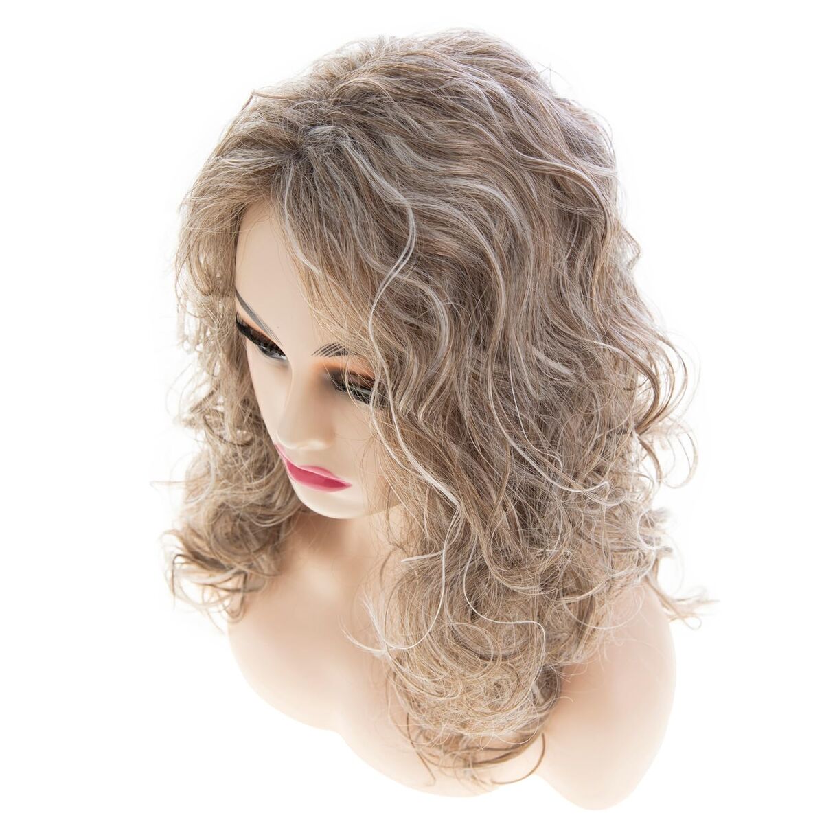 Curly Mixed Brown and Blonde Wig | Costumes | KSL Classifieds