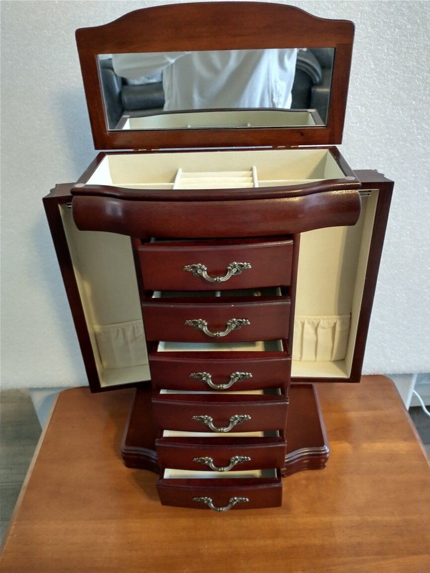 Wood Jewelry Box $50 | Jewelry, Gems, & Watches | KSL Classifieds