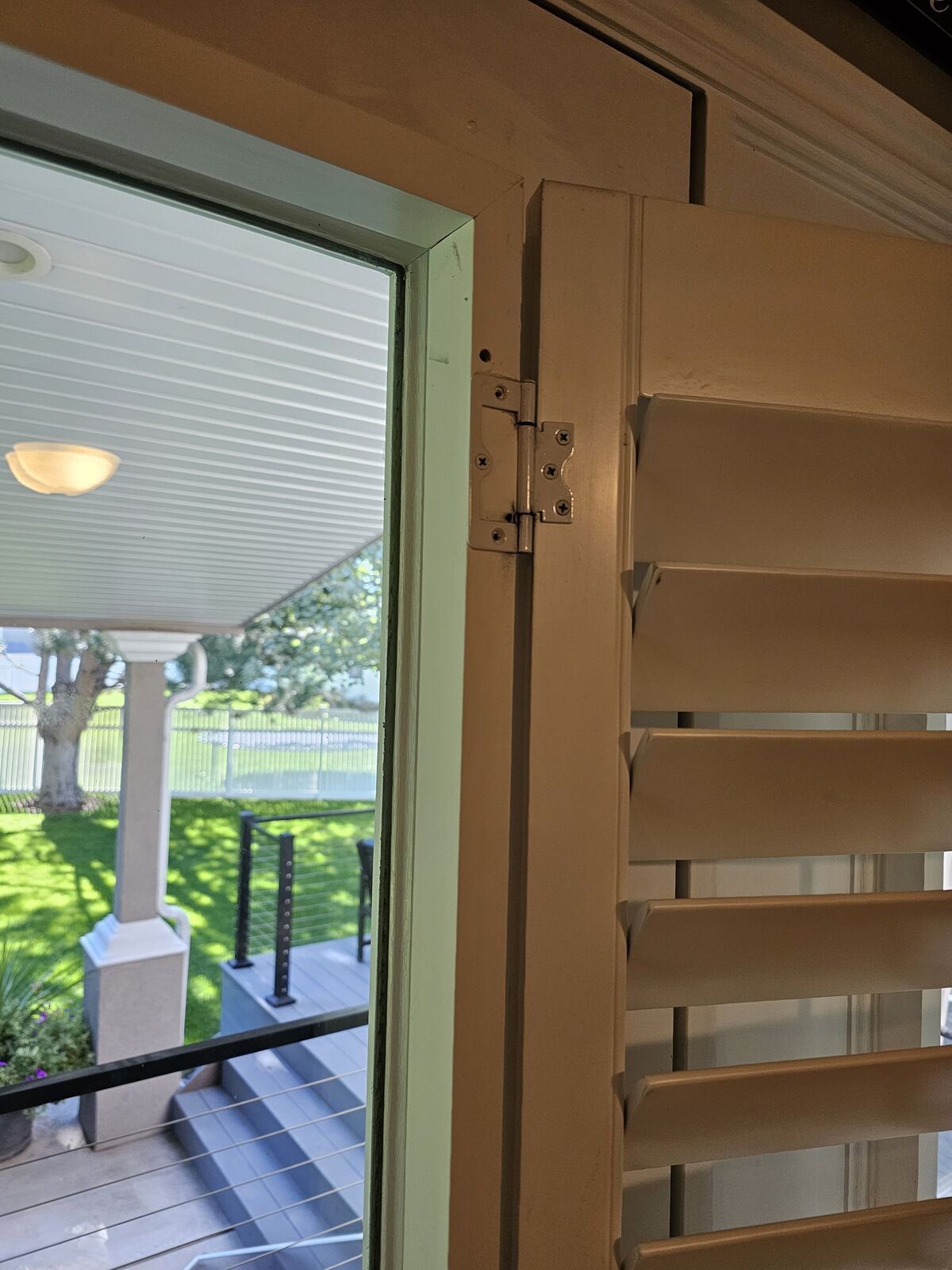 French Door Wood Louver Shutters | Curtains/Blinds/Shutters | KSL ...