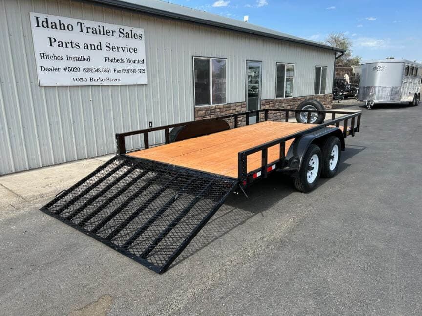 2025 Big Bubba's Trailers 83' x14' 5' Tandem Utility Trailer - Package ...