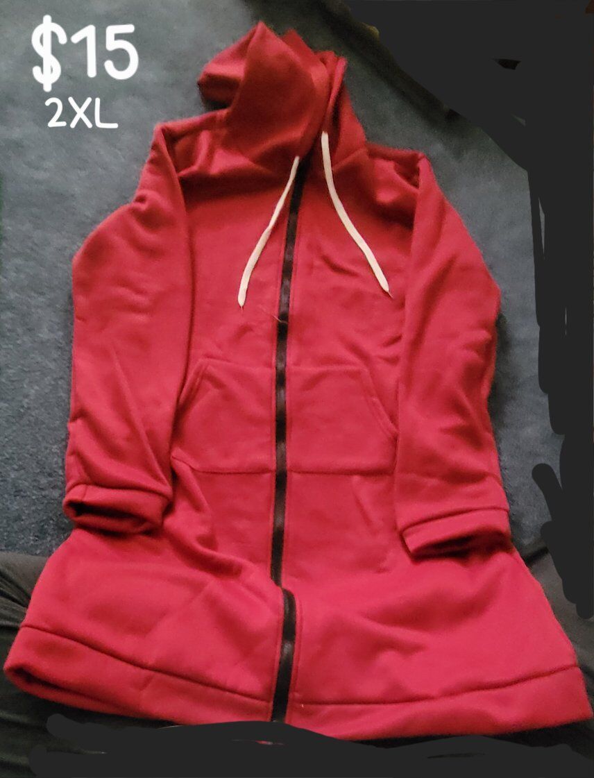 Long zippered hoody | Plus Size Women's Clothing | KSL Classifieds