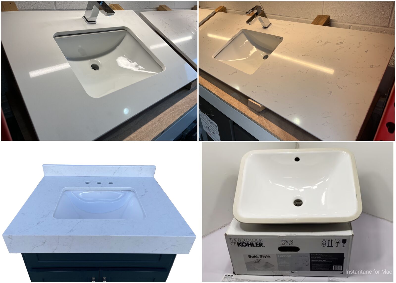 75% OFF! New Bathroom Vanity Countertops & Sinks - Various Sizes ...