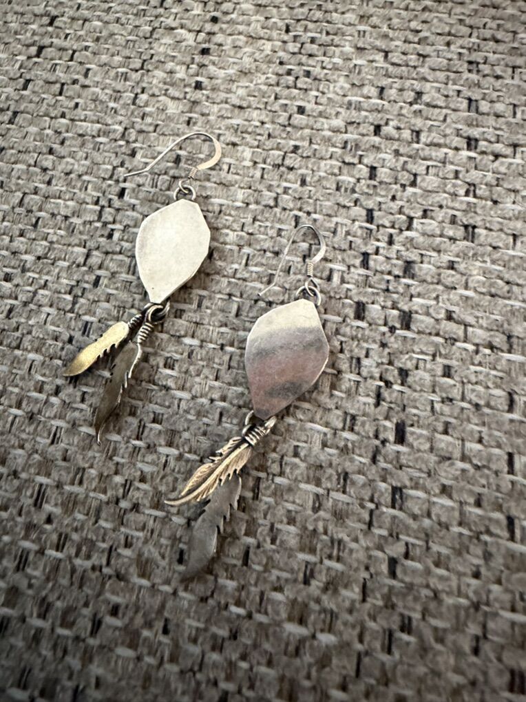 Vintage Sterling Silver Turquoise Earrings | Jewelry, Gems, & Watches ...