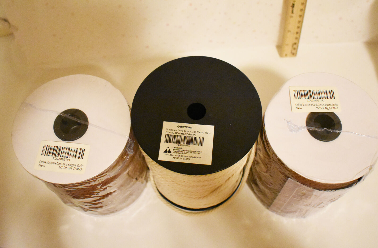 3 Large Spools of Macrame Cord | Arts & Crafts | KSL Classifieds