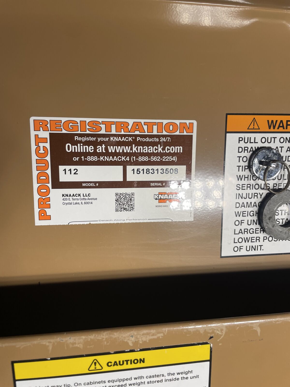 KNAACK Jobmaster Cabinet, Model# 112 | Tool Storage | KSL Classifieds