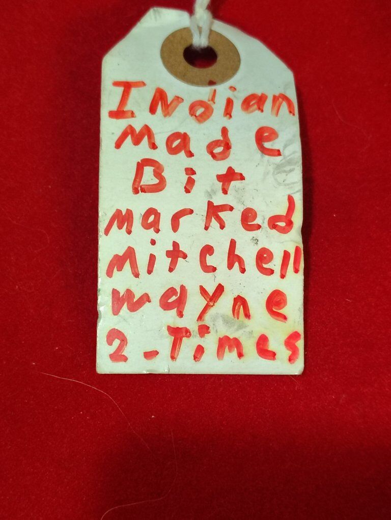 rare old Indian made collector horse bit marked MW | Horses, Saddles ...